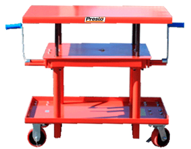 Mechanical/Hand Crank Post Lift Tables