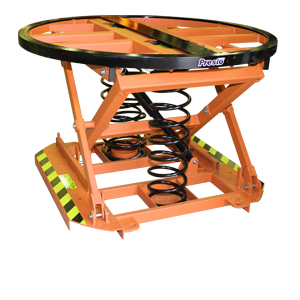 Spring Level Loader - Automatic Spring Leveler - Spring Lift Table